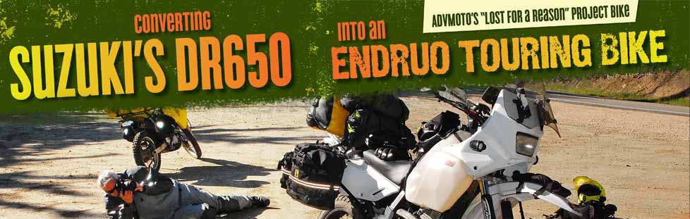 Suzuki Dr650se Adventure Bike